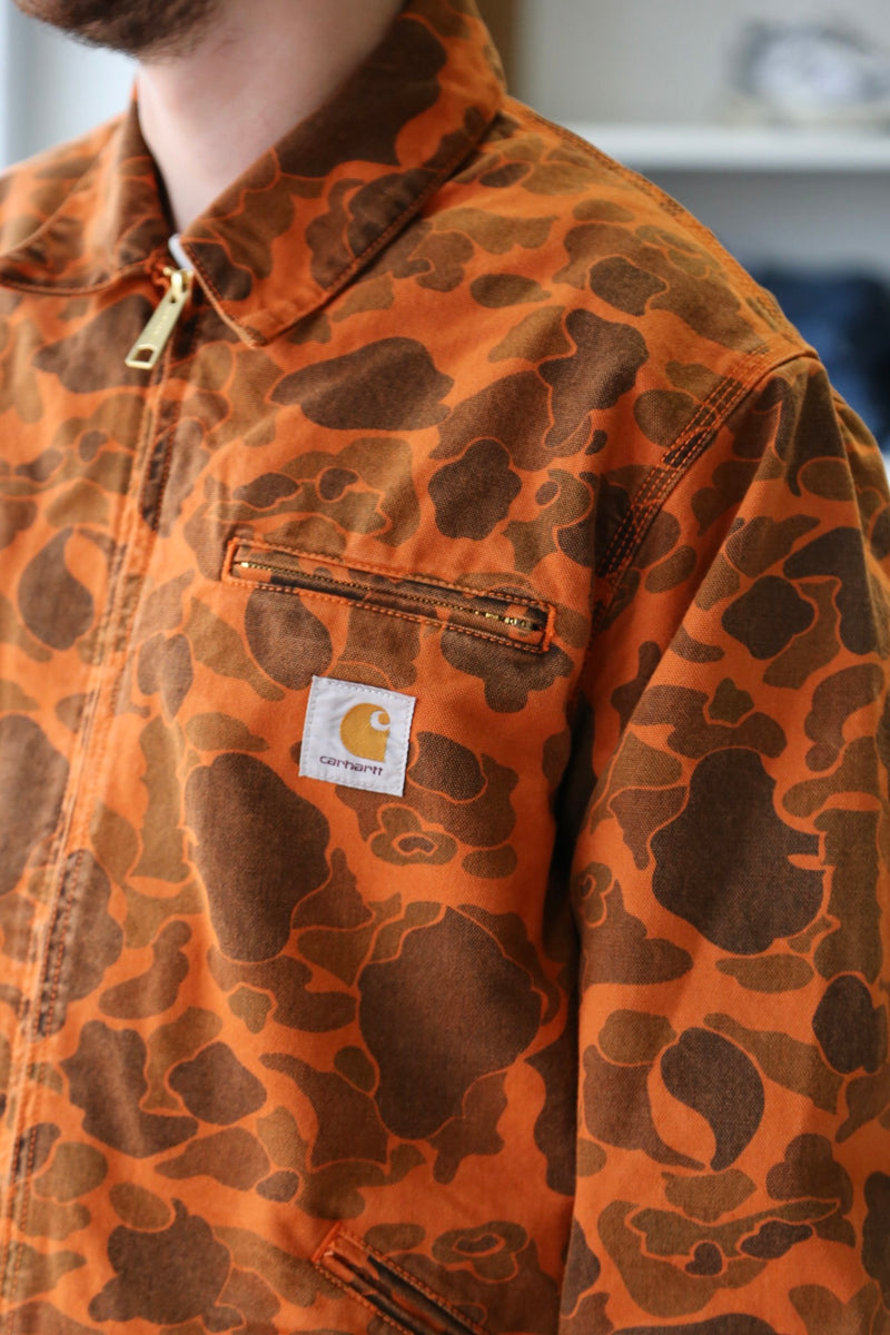 Detroit Jacket Duck Camo Green/Tumeric – Complex Clothing Inc.